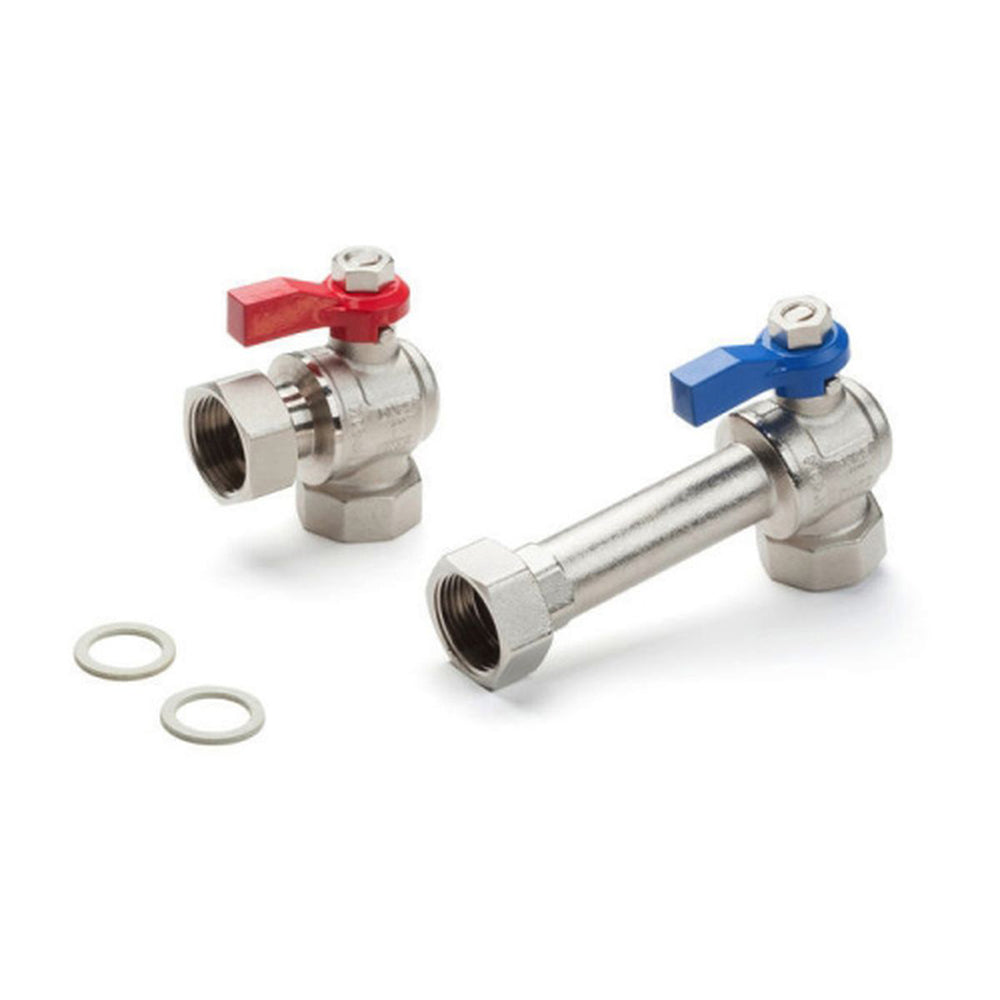 SET Robineti cu bilă G1 din inox (tur+retur) Rehau | BROinstal ...